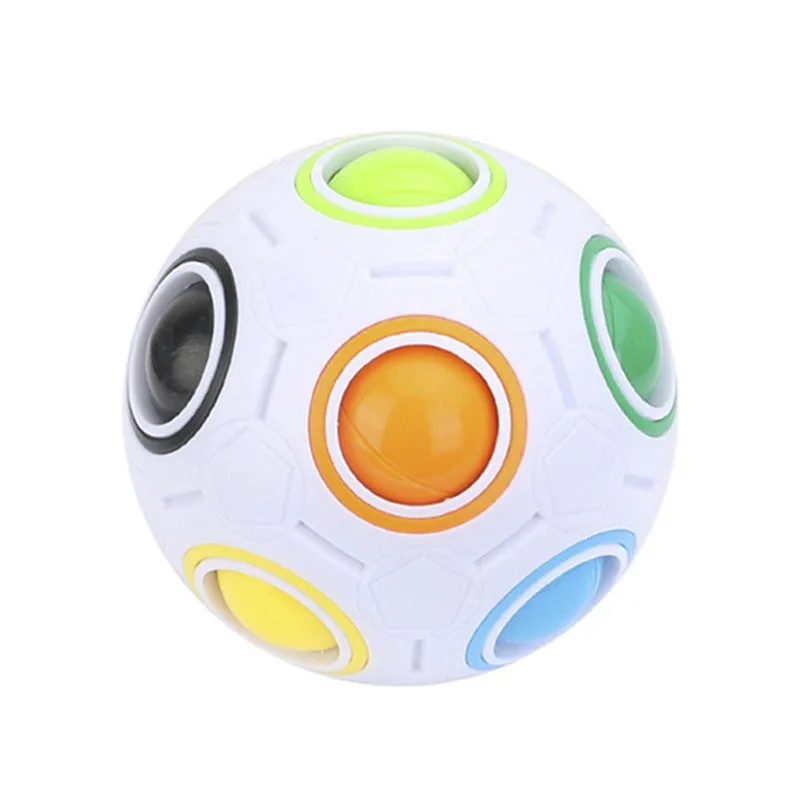 Antistress Cube Rainbow Ball Puzzles Football Magic Cube Educational ...