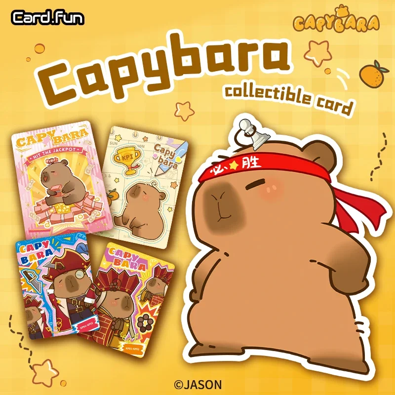 CARDFUN-Capybara-Juego-de-cartas-coleccionables-tarjetas-coleccionables-TCG-CCG-regalo-de ...