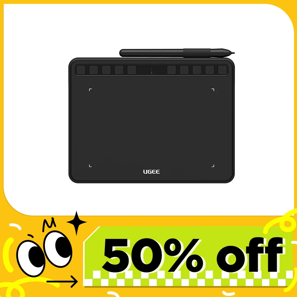 UGEE-S640W-Wireless-6-inch-Graphics-Pen-Tablet-for-PC-Android-Digital-Drawing-Tablet-Writing ...