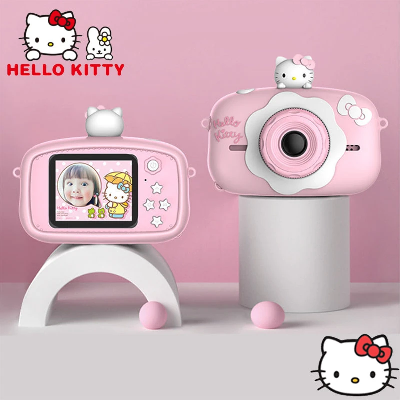 Hello Kitty kamera çocuk Mini eğitici oyuncaklar çocuk bebek hediyeleri ...