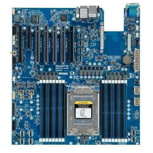 Mz32-ar0 Rev 1.0 Motherboard For Amd Epyc 7002 Series Processor Family ...