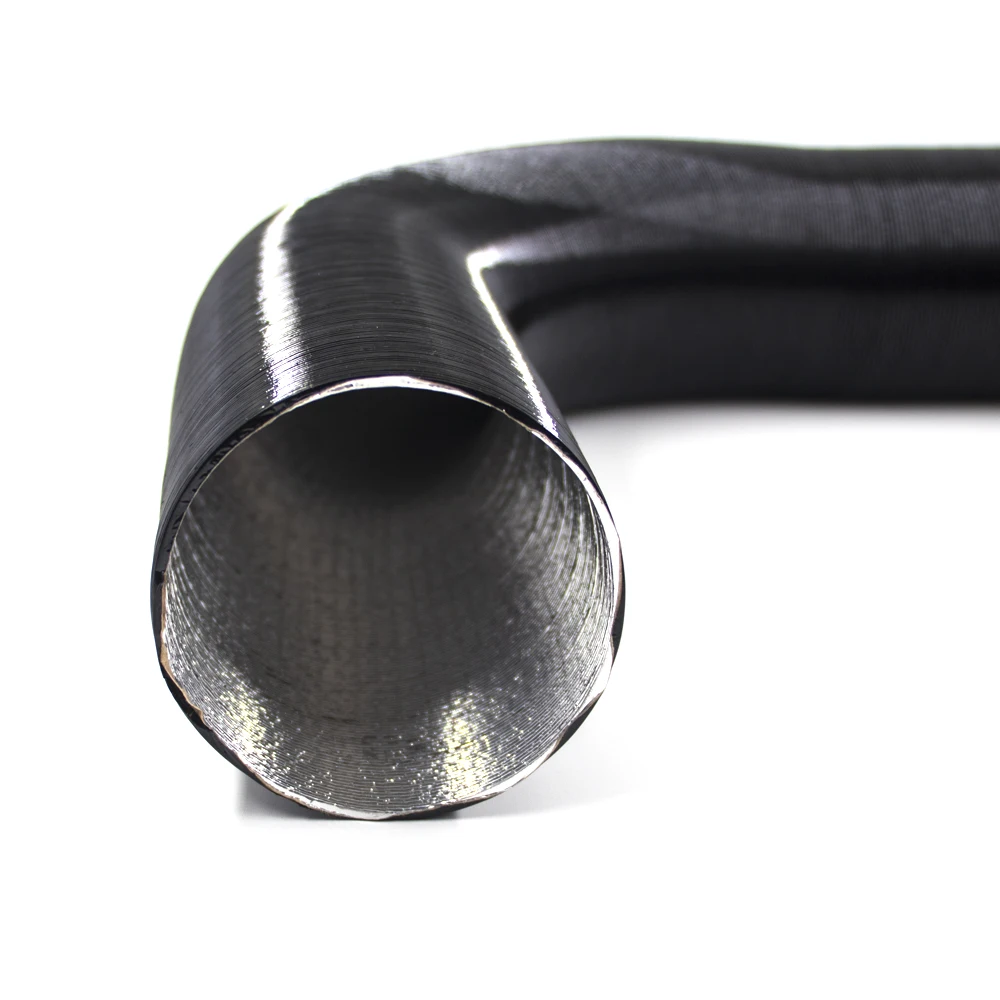 75mm Air Diesel Heater Ducting Duct Air Vent Outlet Pipe Hose Line For ...