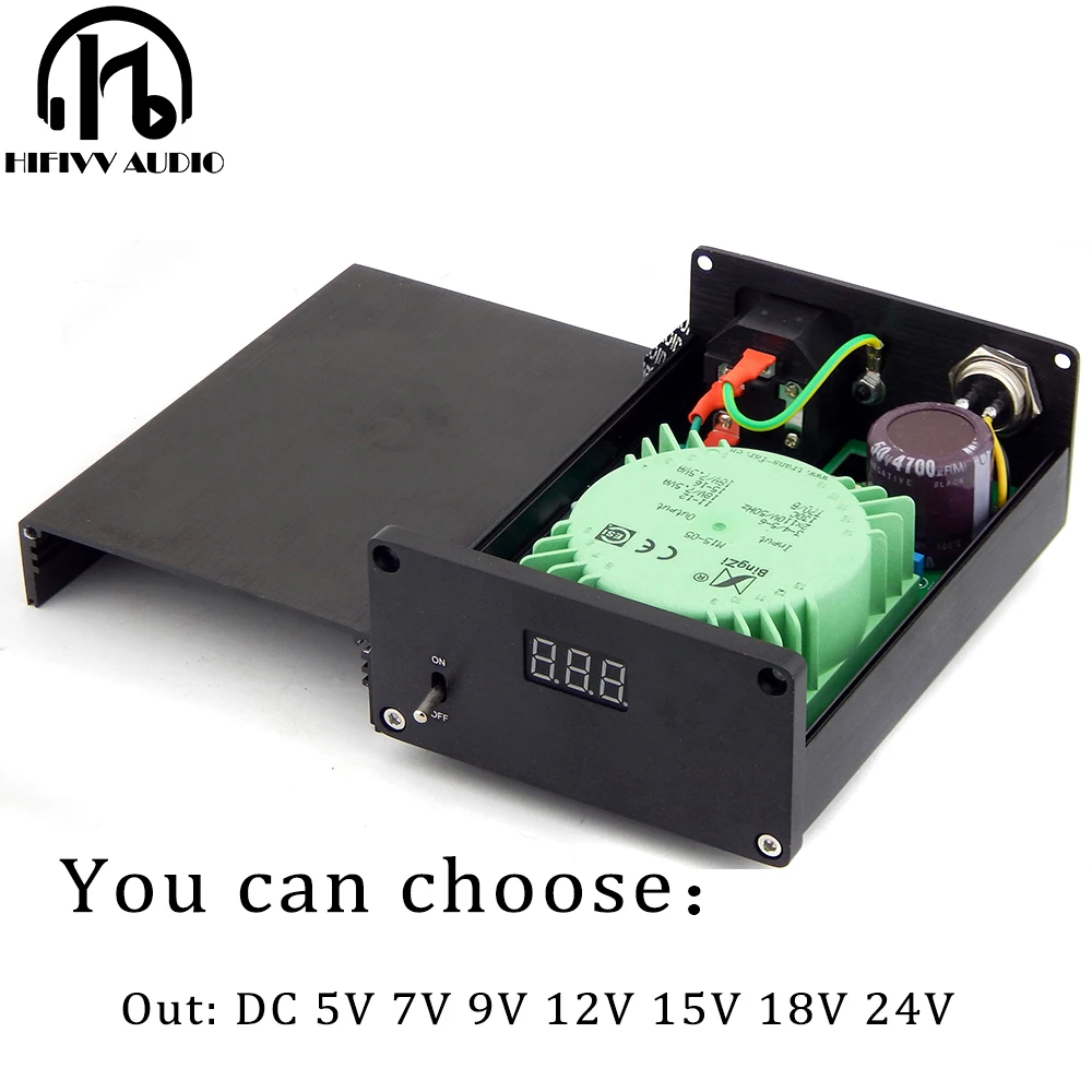 Linear Power Supply Amplifier | Hifi Linear Power Supply 12v 5v - 15w ...