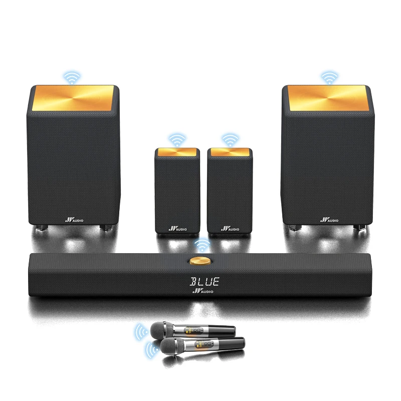 5-2-Channel-560W-HD-Compact-Surround-Sound-Home-Theater-Including ...