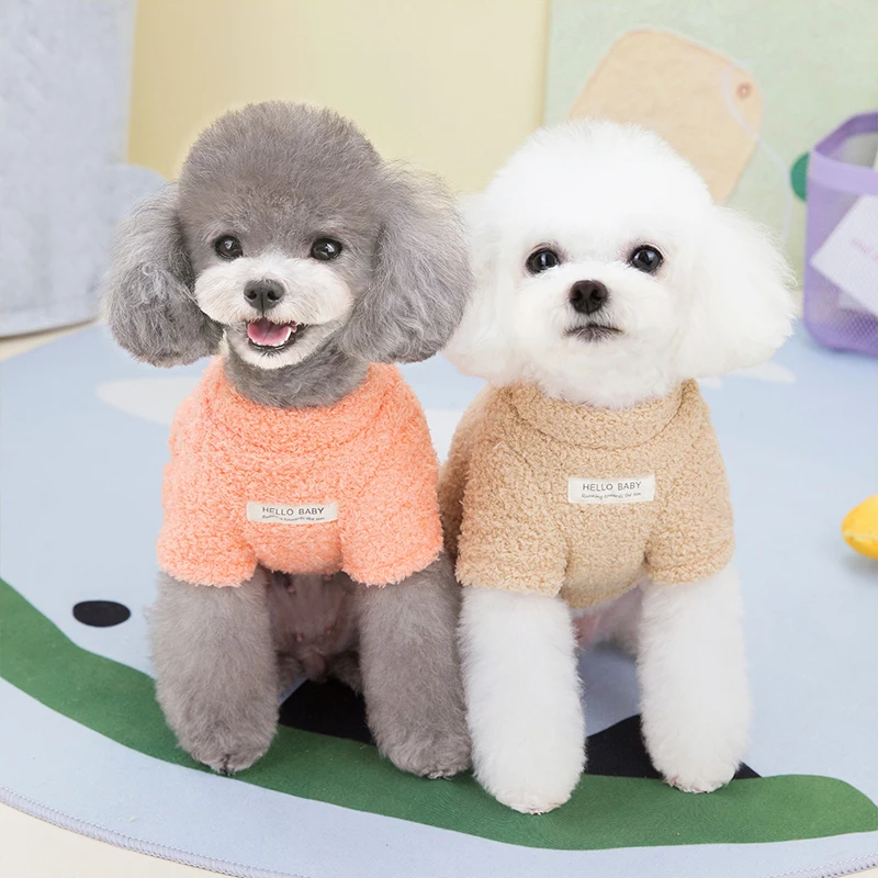 Winter-Warm-Dog-Sweater-for-Small-Dogs-Plush-Dog-Clothes-Soft-Puppy ...