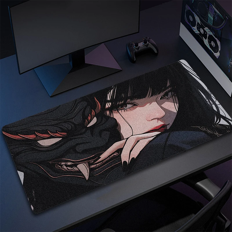 Gamer-Professional-Computer-Mouse-Pad-Anime-Girls-Gaming-Mousepad-Oni ...
