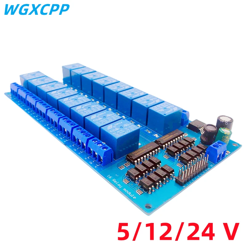 4 Relay Optocoupler Level High | 4 Channel Relay Control Panel ...