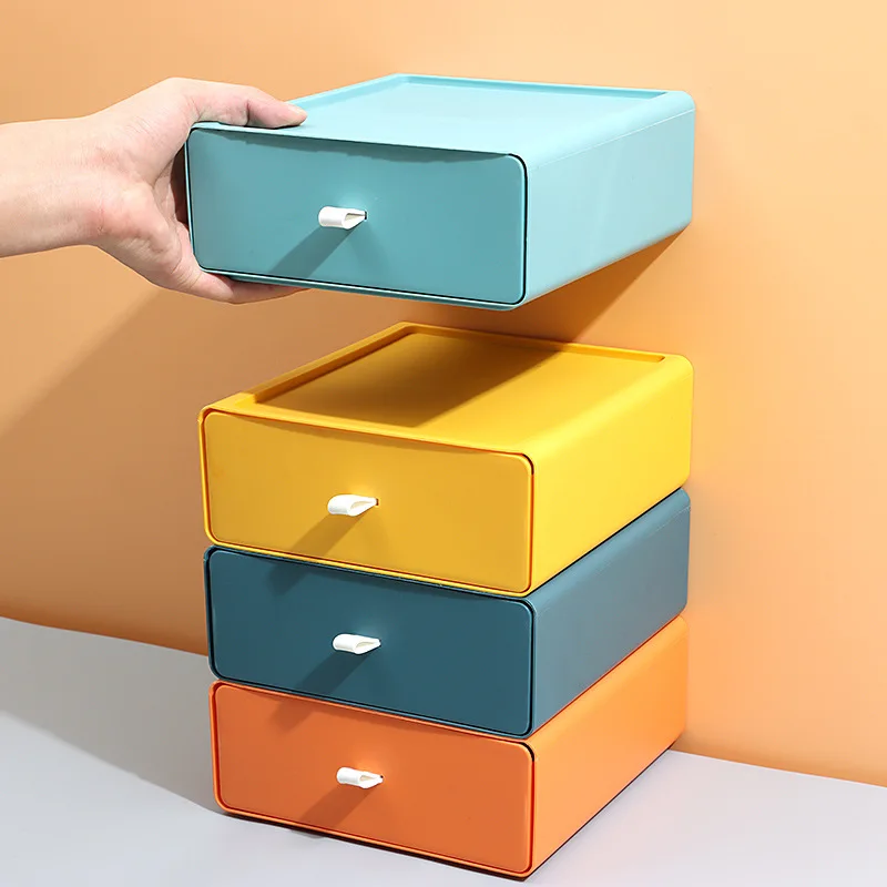 Stackable-Dustproof-Storage-Box-Desktop-Drawer-Storage-Box-Large ...