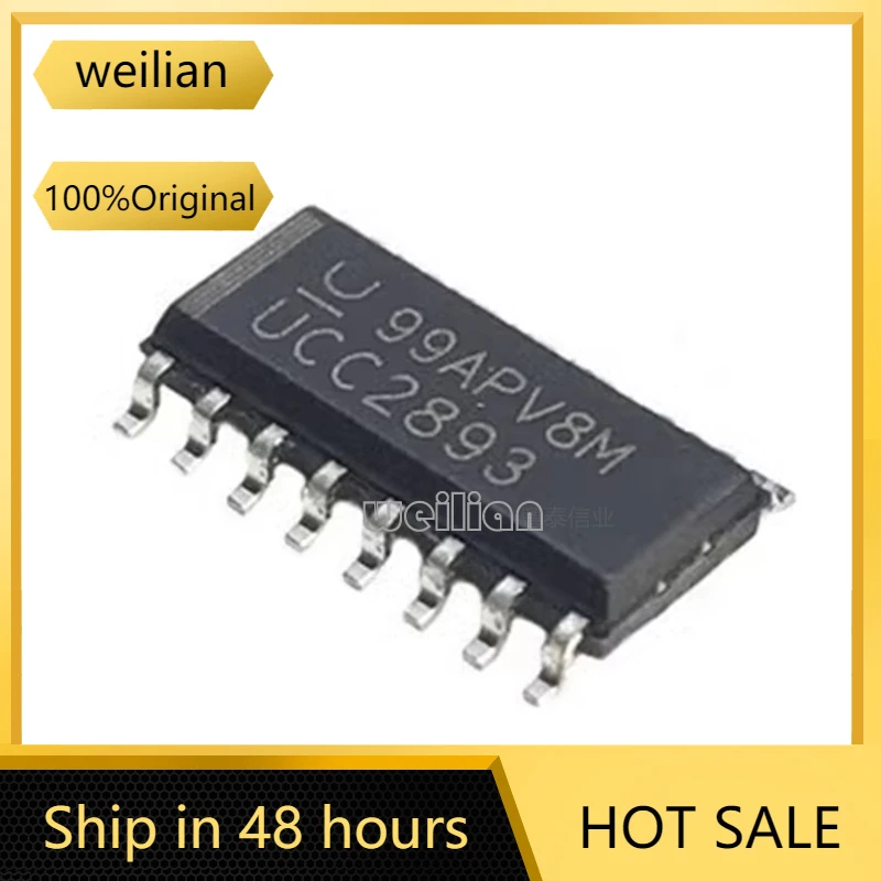 New-UCC2893DR-UCC2893-SOP-16-Switch-Controller-IC-Chip-Integrated ...
