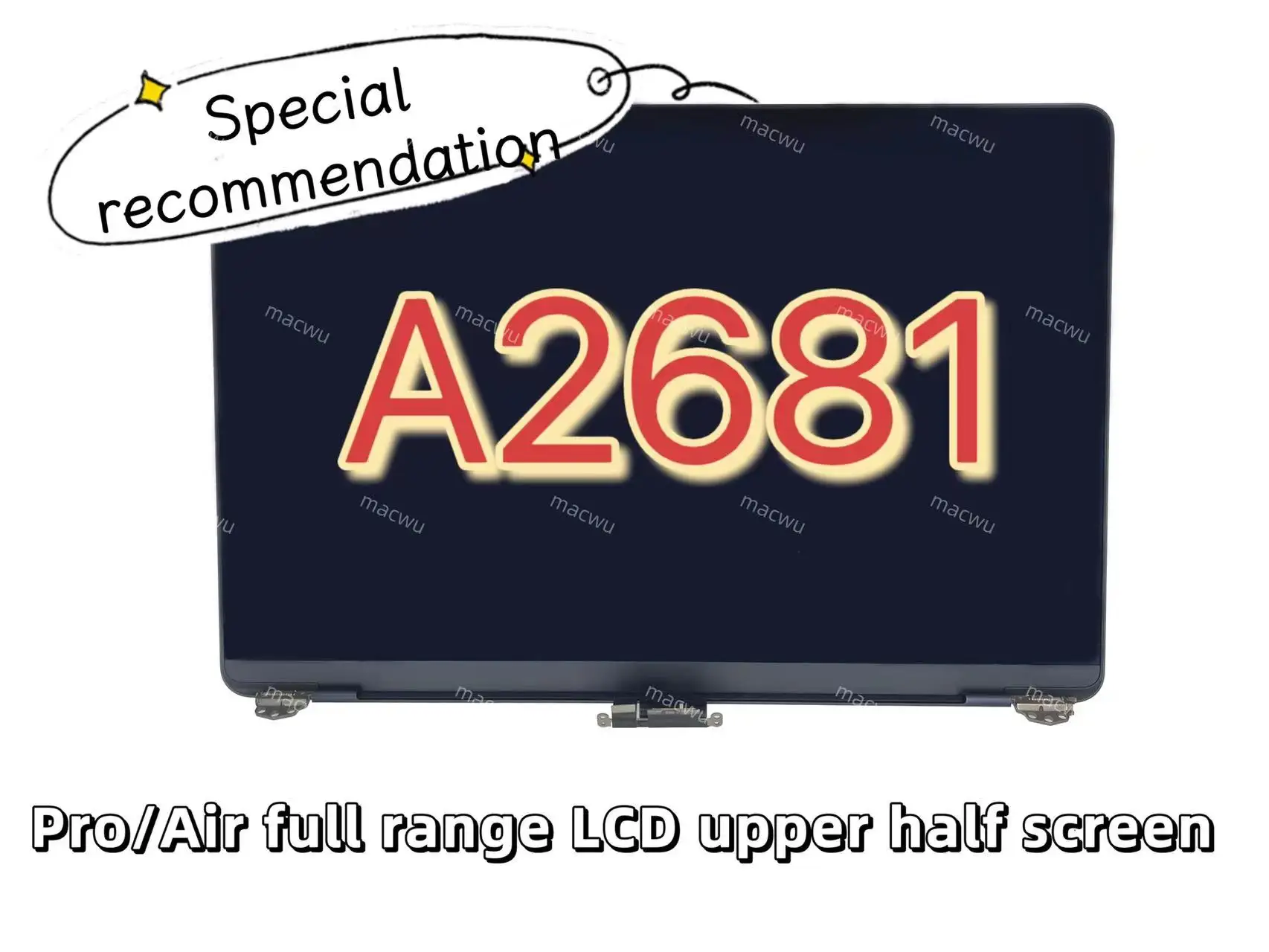 New-For-Macbook-Air-Retina-13-6-A2681-M2-Full-LCD-Screen-Display ...