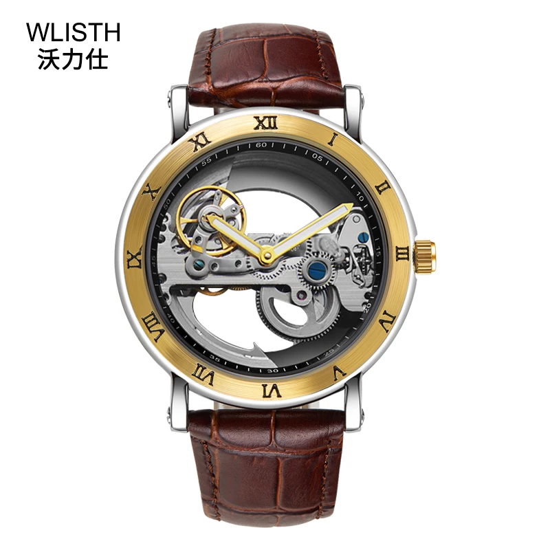 WLISTH-relojes mecánicos Vintage para hombre, relojes automáticos con ...