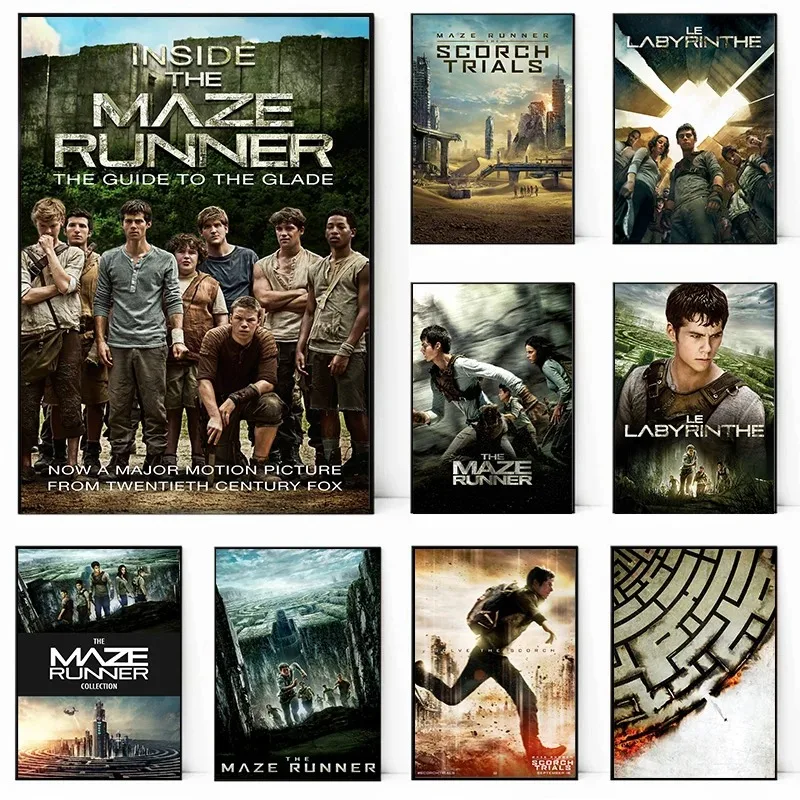 The-Maze-Runner-poster-Suspense-Science-Fiction-Adventure-Action-Movie ...