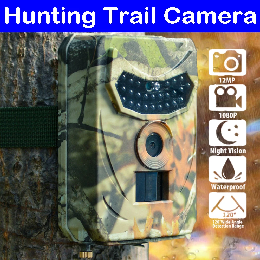 Outdoor-Mini-Hunting-Trail-Camera-12MP-HD-AI-Tracking-Waterproof ...