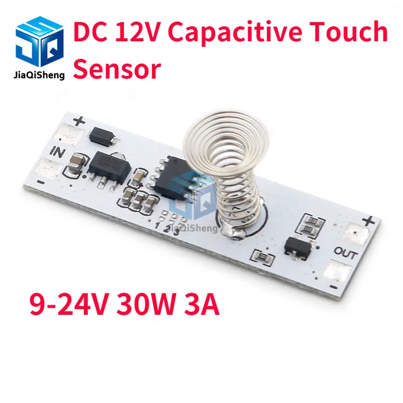 DC-12V-Capacitive-Touch-Sensor-Switch-Coil-Spring-Switch-LED-Dimmer ...