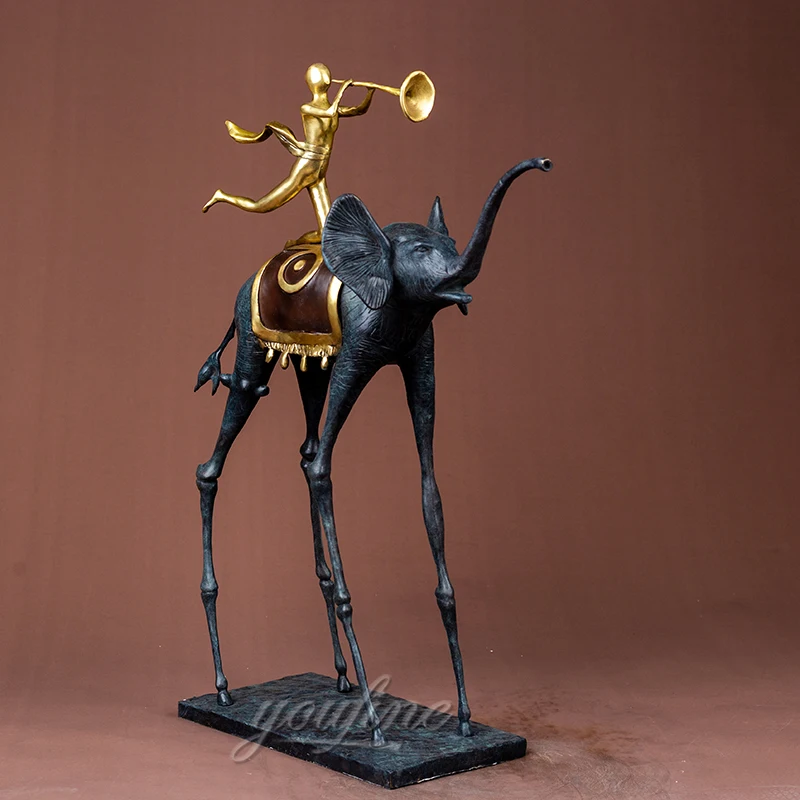 Salvador Dali Elephant Statue