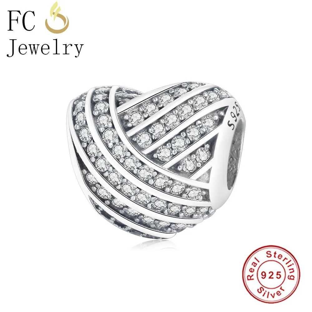 FC Jewelry Fit Original Brand Charms Bracelet 925 Sterling Silver ...