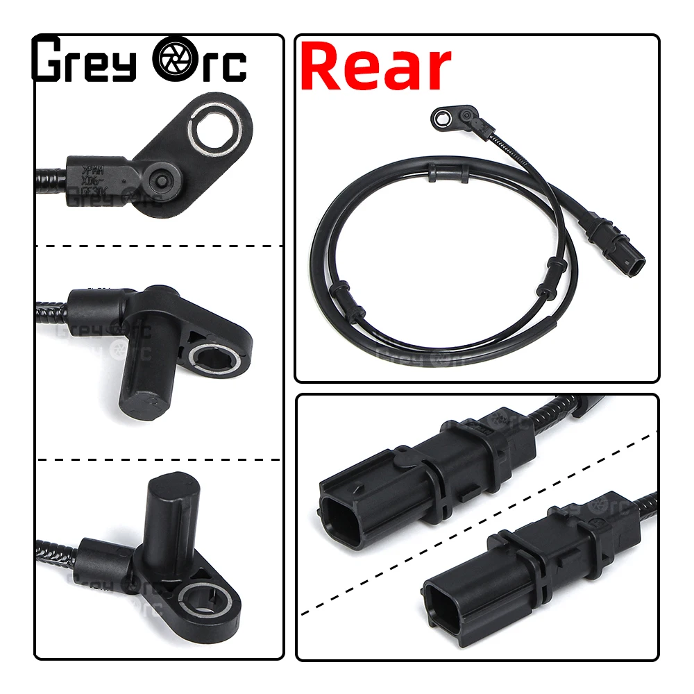 Motorcycle-Front-Rear-Brake-System-ABS-Sensor-Cable-For-Kawasaki ...