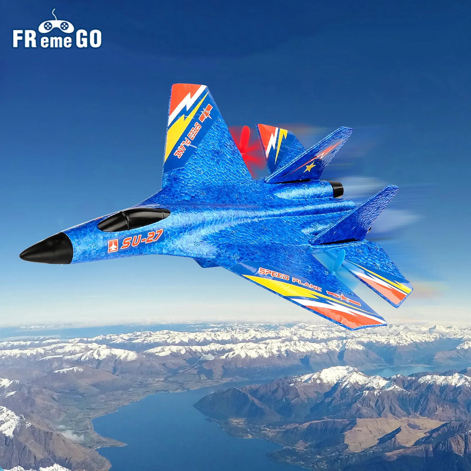 FREMEGO-RC-Aircraft-SU-27-RC-Plane-2-4G-Radio-Control-Glider-Remote ...