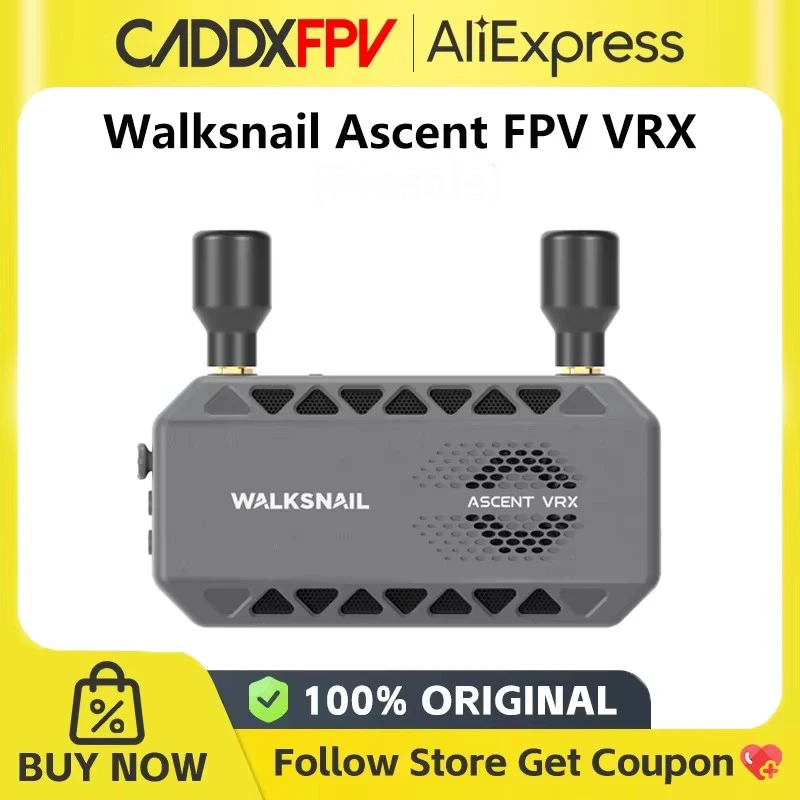 CADDXFPV Walksnail Ascent FPV VRX Receiver Supports All FPV Goggles And ...