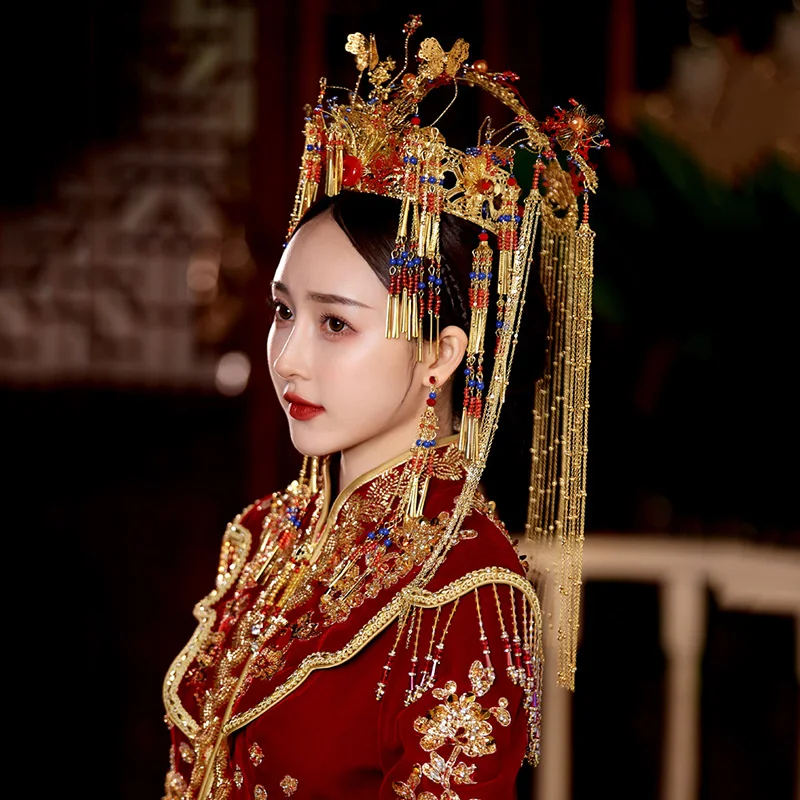 Antique Chinese Wedding Headdress