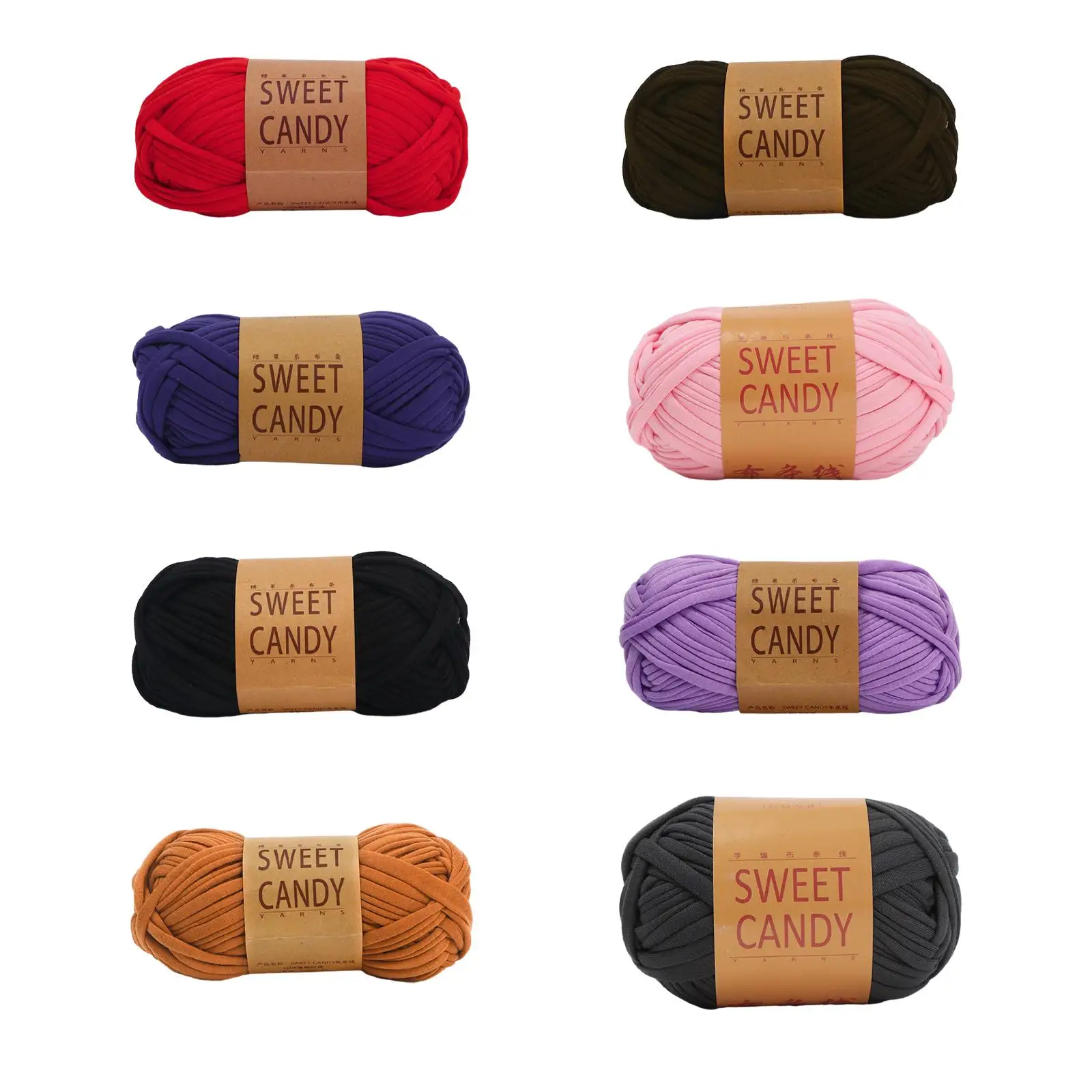 Knitting-Yarn-Spaghetti-Yarn-Craft-Coasters-Macrame-Home-Decor-Yarn ...