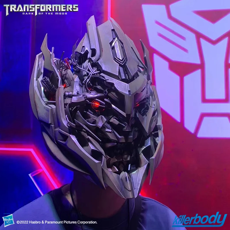 Transformers Megatron Cosplay Wearable Helmet The Same Voice Changer ...