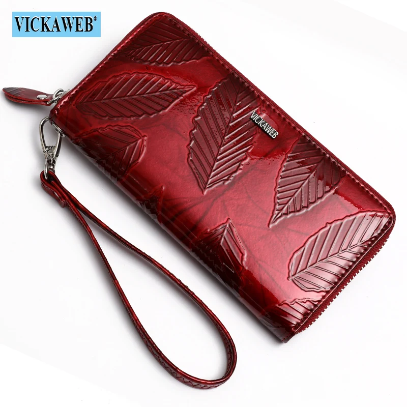 High-Quality-Ladies-Patent-Leather-Wallets-Fashion-Designs-Free-Gift ...