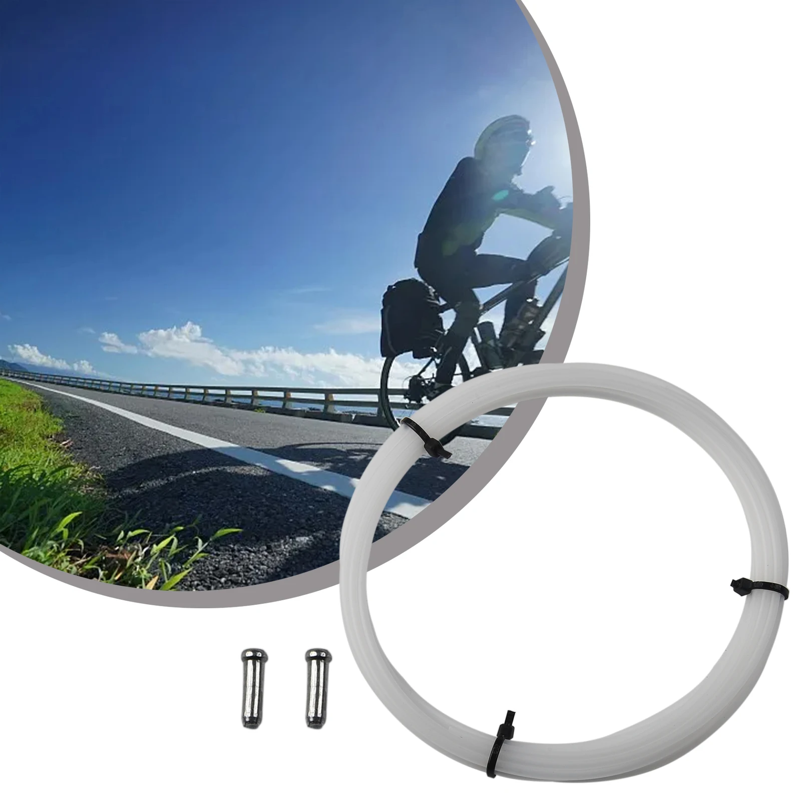 3Meters-Bicycle-Housing-Slick-Lube-Liner-Bike-Internal-Routing-Cables ...