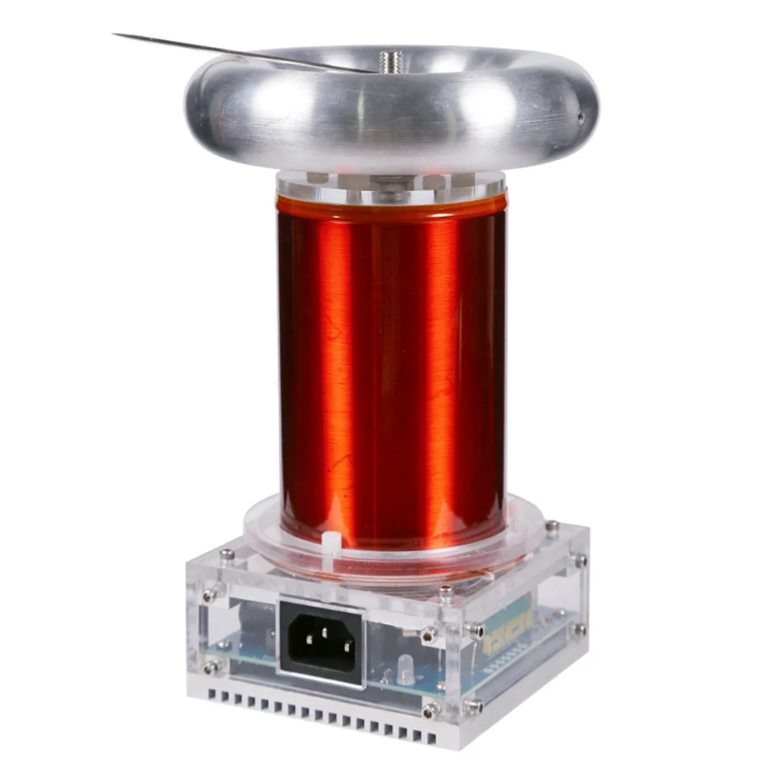AC110-240V-SSTC-Music-Tesla-Coil-DIY-Finished-High-Frequency-Generator ...