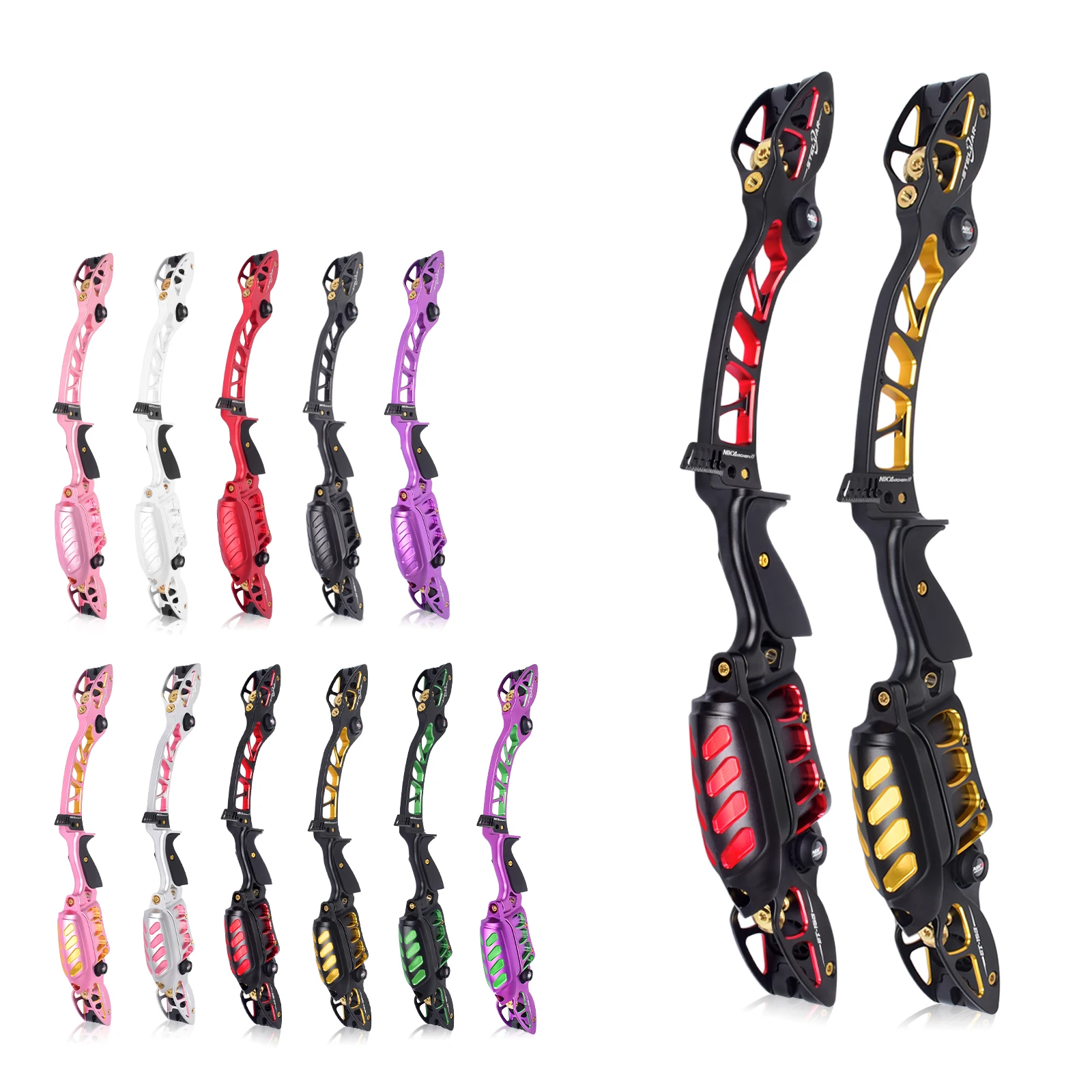 Archery-Recurve-Bow-Riser-25in-Aluminium-Alloy-Come-With-Counterweight ...