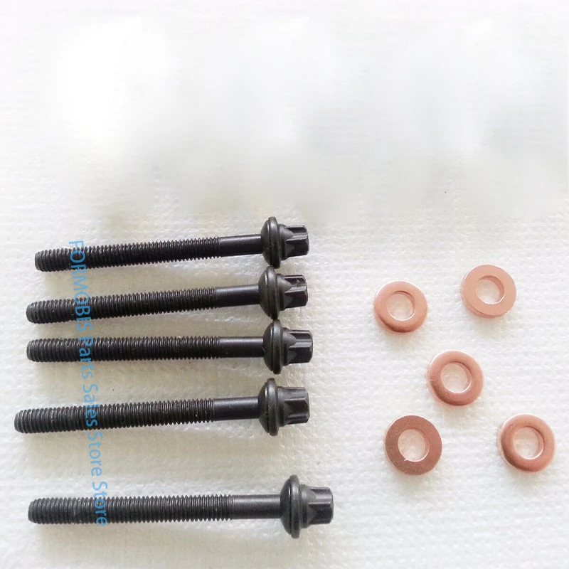 GENUINE FOR SSANGYONG ACTYON SPORTS 100 2.0 L TD FUEL INJECTOR BOLTS ...