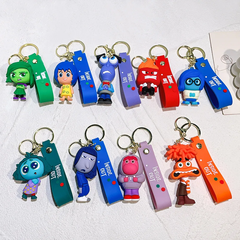 3D-Anime-Figures-Doll-Brain-Agent-Team-INSIDE-OUT-Cartoon-Keychain-Car ...