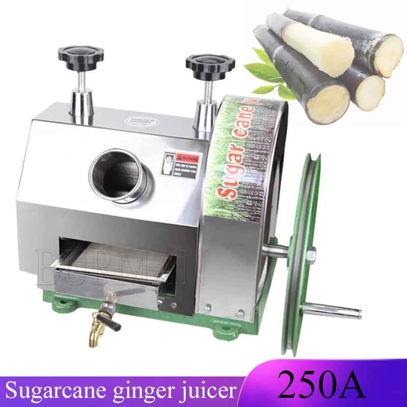 Stainless Steel Commercial Sugarcane Juice Machine Sugar Cane Extractor ...