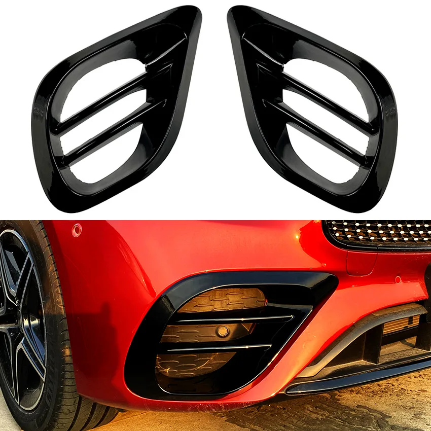 Car-Front-Bumper-Fog-Lamp-Grille-Cover-Trim-Air-Vent-Grill-Frame-For ...