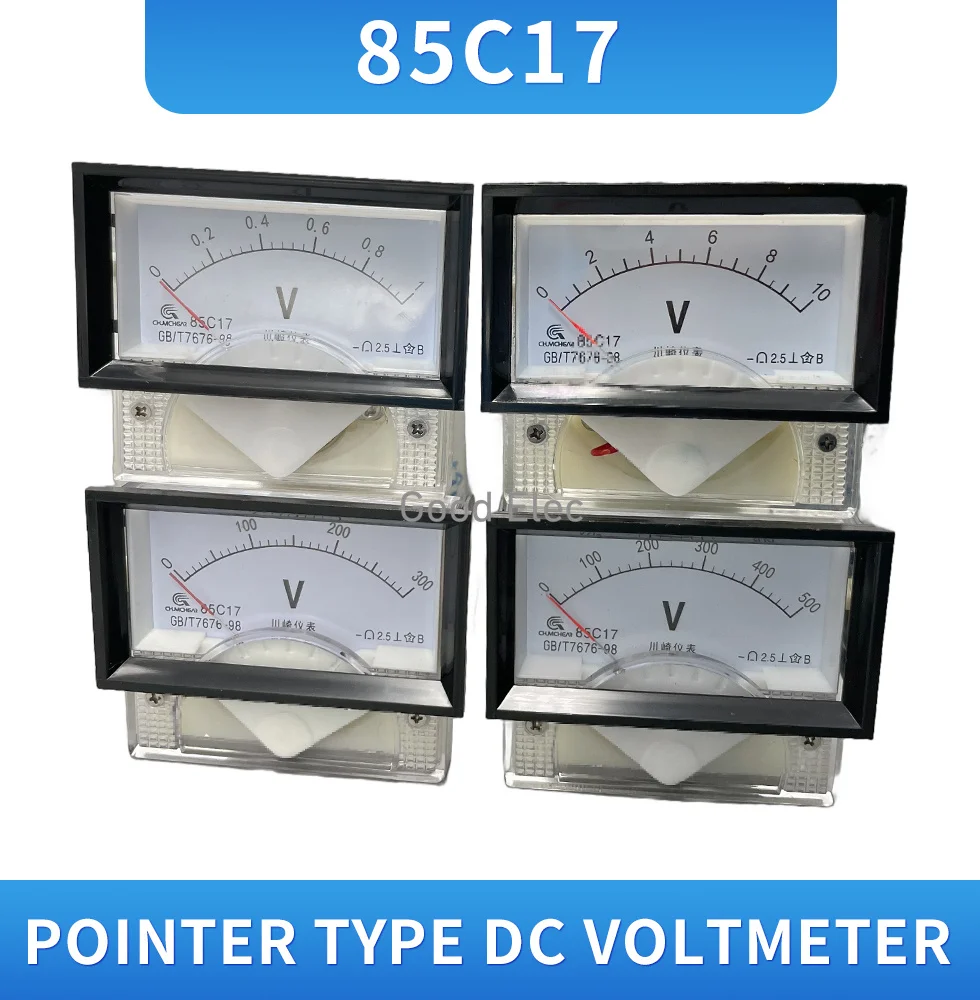 85C17-DC-1V-2V-3V-5V-10V-15V-20V-30V-50V-100V-500V-Panel-Meter ...
