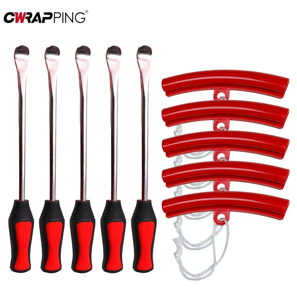 10PCS-Set-Car-Wheel-Rim-Protector-Tire-Changing-Lever-Tools-Auto-Spoon ...