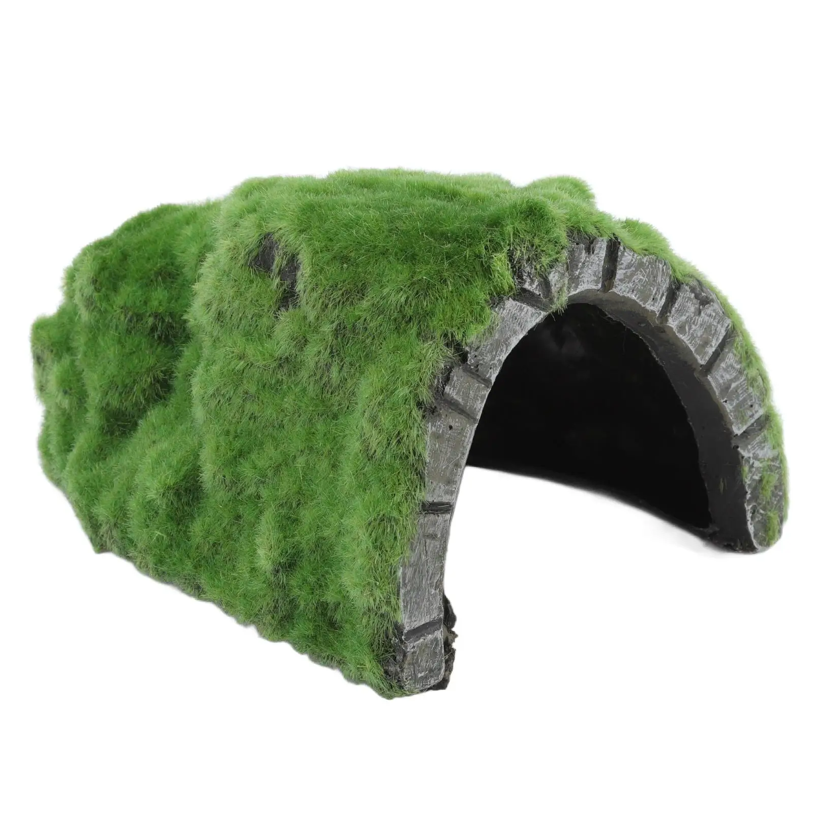 Resin-Tortoise-Rock-Hideout-Cave-for-pet-Terrarium-Reduce-Stress-Add ...