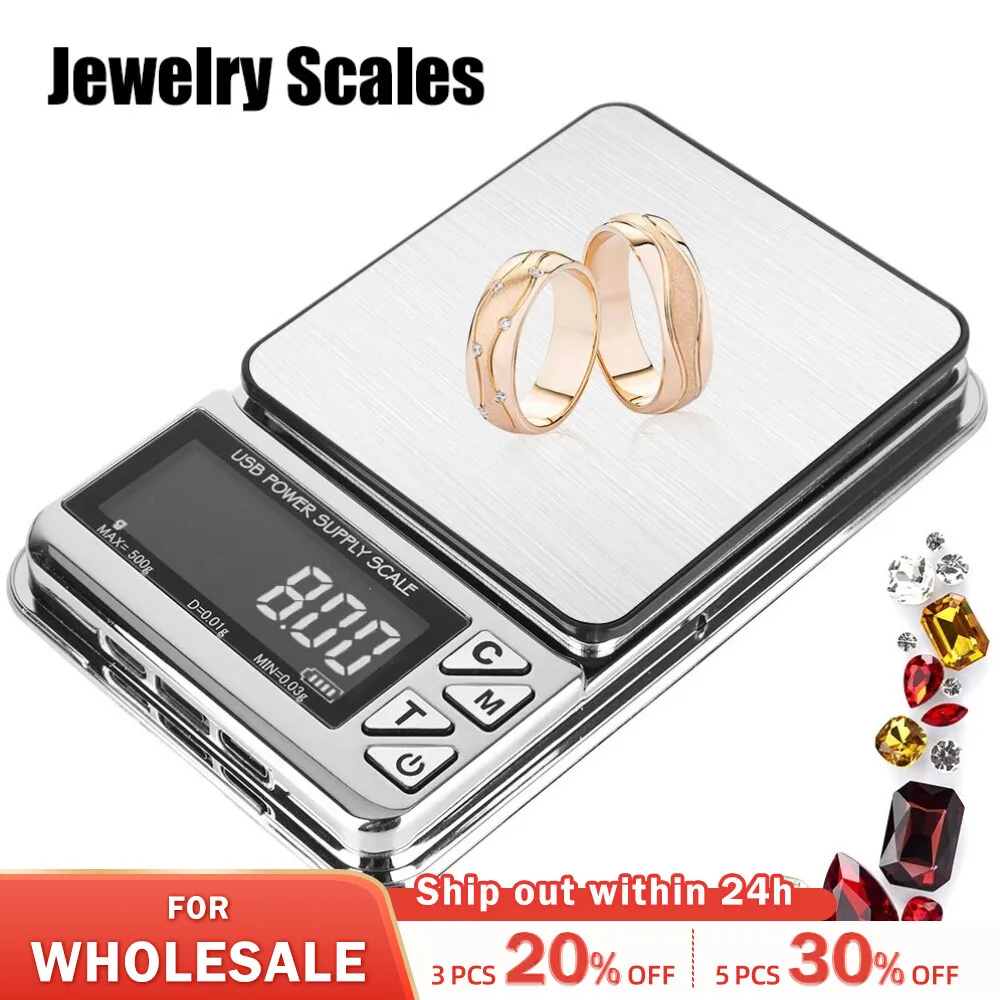 High-Precision-Electronic-Scale-500g-100g-Digital-LCD-Count-USB ...