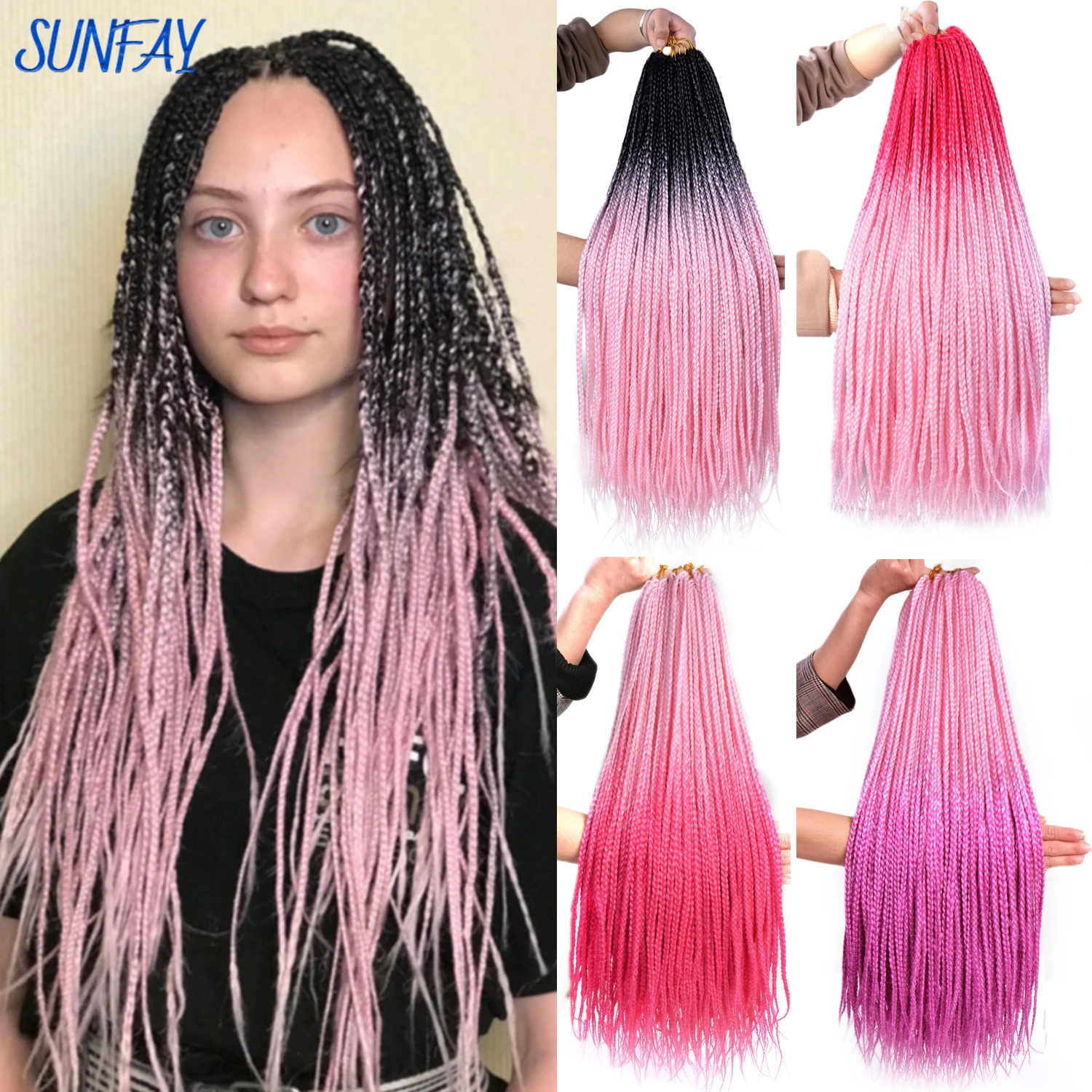 Can You Ombre Box Braids