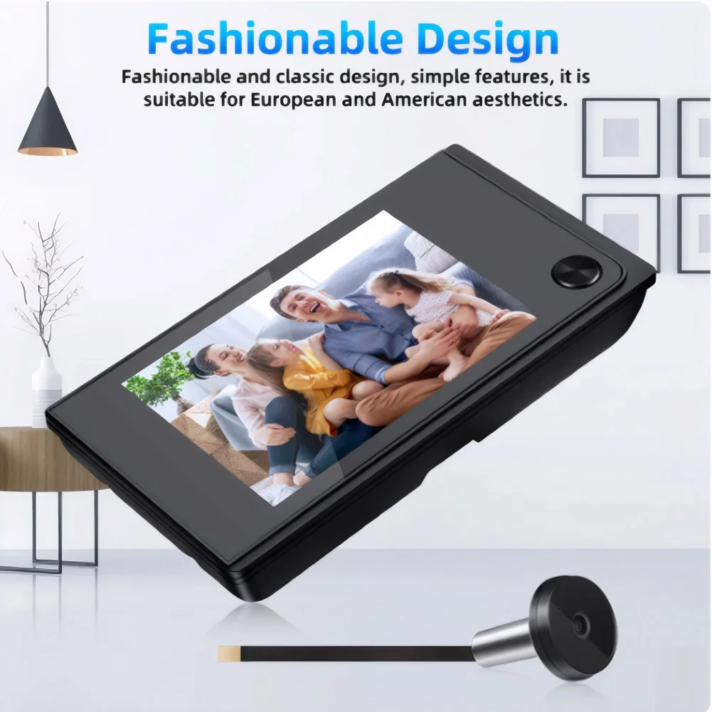 3-5-Inch-Peephole-Door-Video-Camera-120-Wide-View-Angle-1MP-Wireless ...