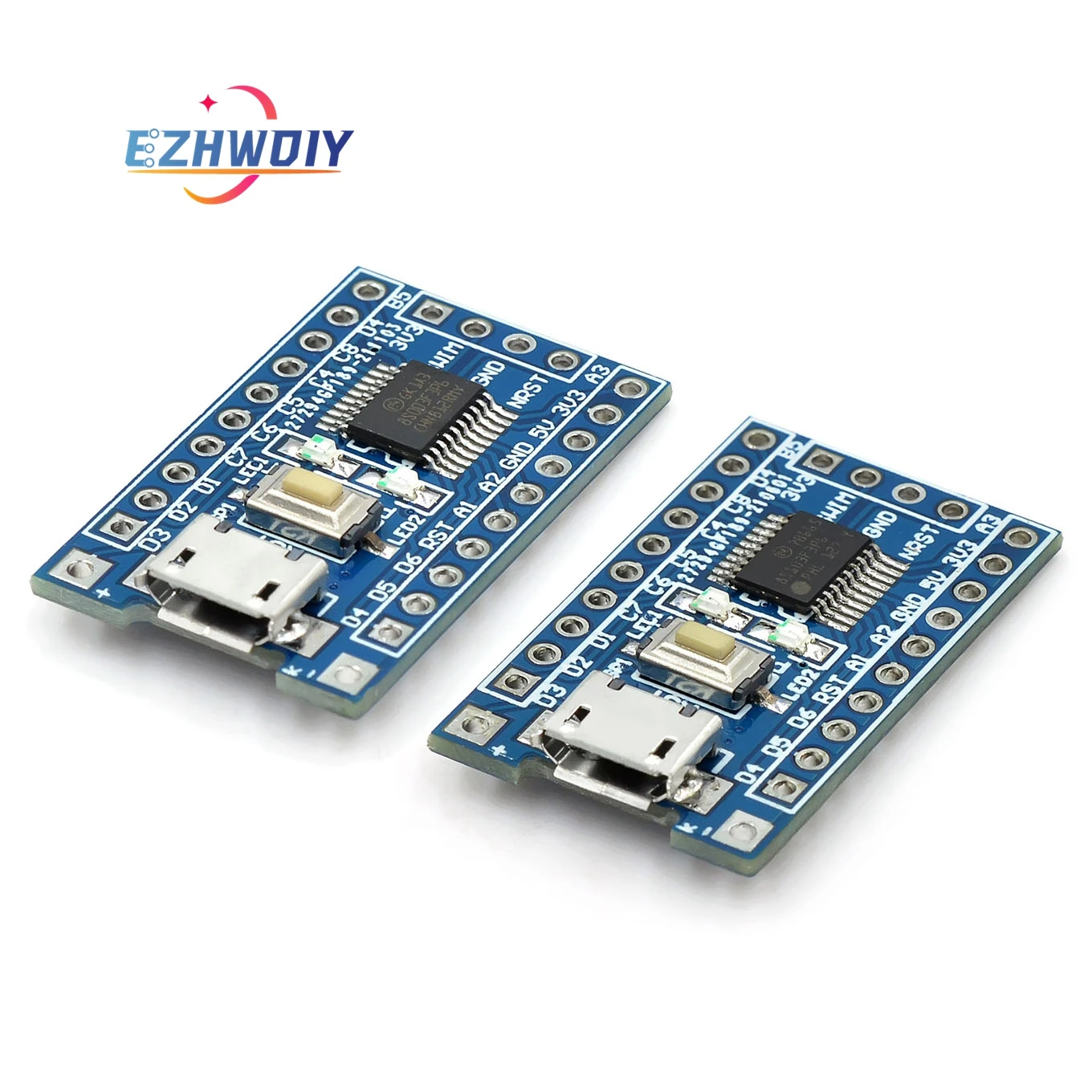 STM8 development board Small system board core board STM8S103F3P6 ...