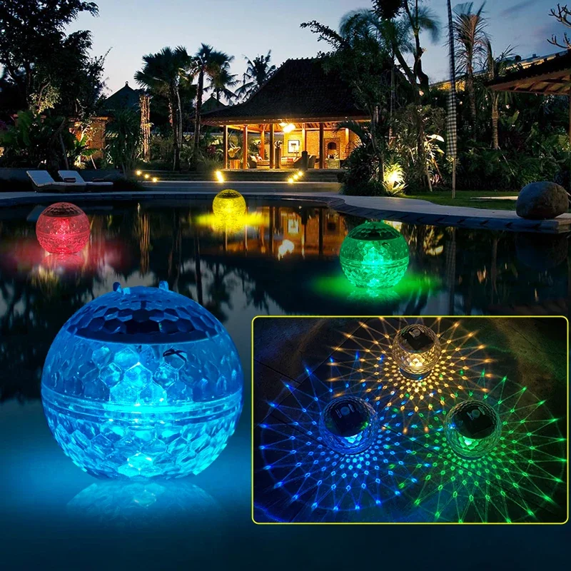 Solar-Powered-Water-Float-Light-Pond-Floating-Lamp-Magic-Ball-Light ...
