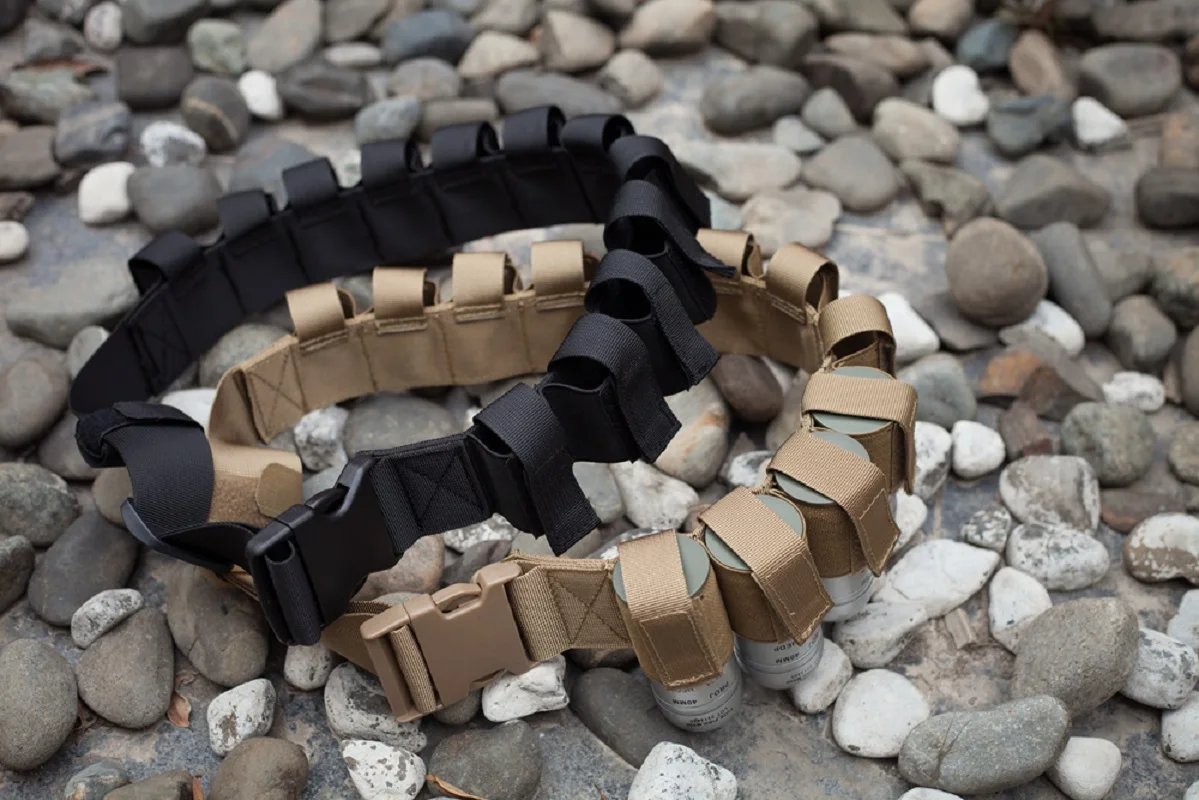 Tactical-Equipment-40mm-Tactical-Belt-Grenade-Belt-Kit-Tactical ...