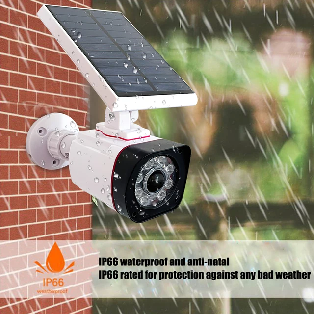 Napenergia Dummy Ip Kamera Wifi Töltés Biztonsági Vízálló Hamis Kültéri ...