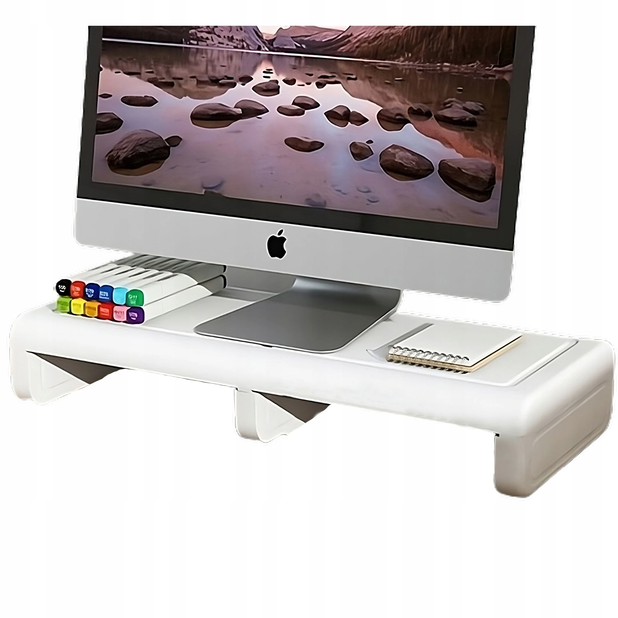 SHELF BASE UNDER MONITOR WHITE OVERSEAS FOR RK1 OFFICE - AliExpress 7