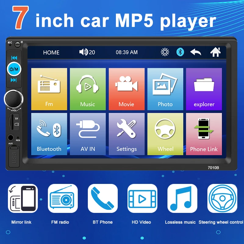 2-Din-7-Inch-Car-Radio-Touch-Screen-Autoradio-Universal-MP5-Car-Stereo ...