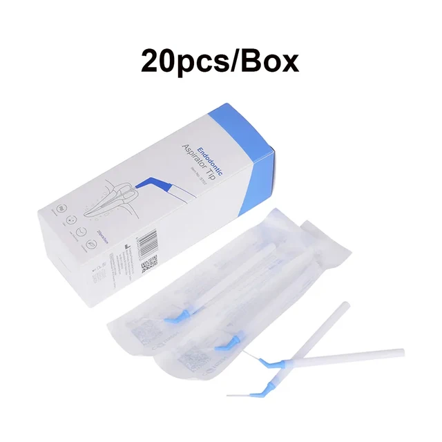 Dental Endodontic Aspirator Tip Disposable Saliva Ejectors KTZ Cotisen Root Canals Cleaning ...