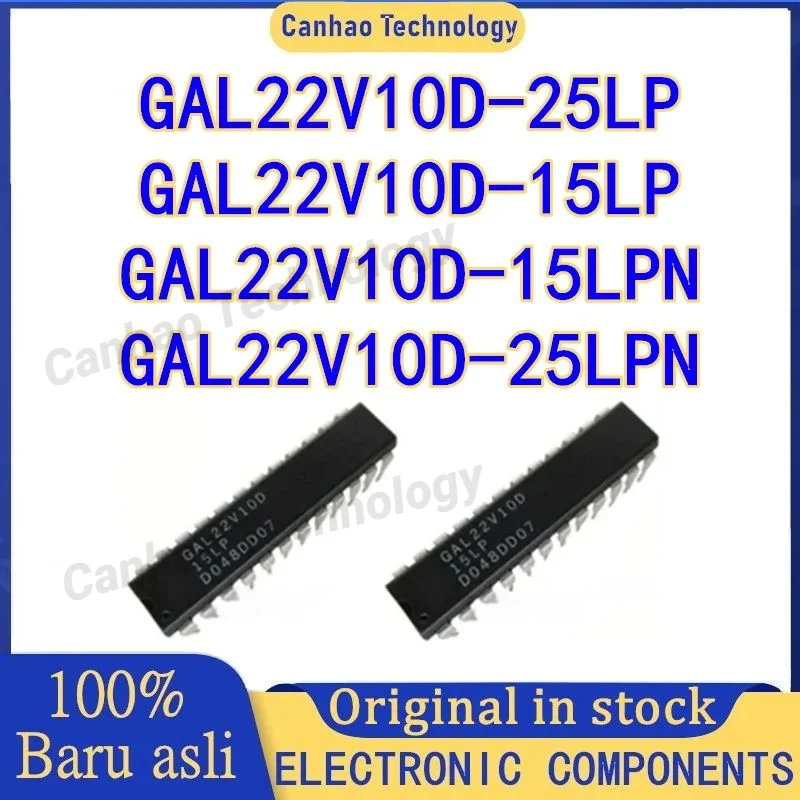 Chip-IC-GAL22V10D-25LP-GAL22V10D-15LP-GAL22V10D-15LPN-GAL22-GAL22V10-GAL22V10D-GAL22V10D-25LPN ...