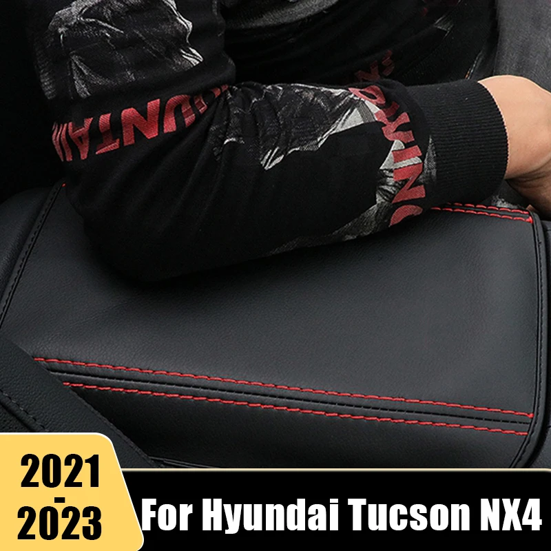 For-Hyundai-Tucson-2021-2022-2023-NX4-Car-Central-Armrest-Box-Cover ...