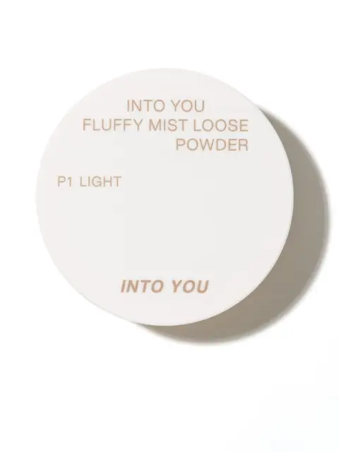 INTO YOU Loose Powder White Color Fluffy Face Powder Waterproof Matte ...